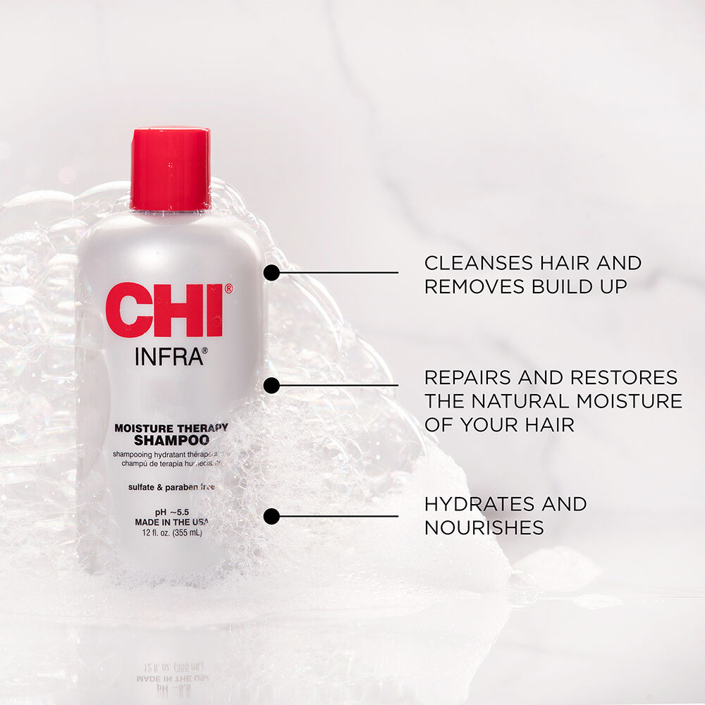 CHI Infra Moisture Therapy Shampoo 12 oz | CHI Haircare